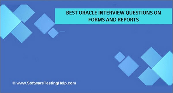 Mastering Oracle Forms and Reports Interview Questions - Guru Software